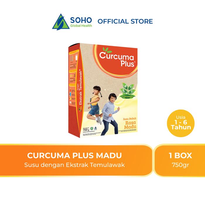 Promo Curcuma Plus Susu Bubuk Temulawak Tumbuh Kembang Anak - Madu ...