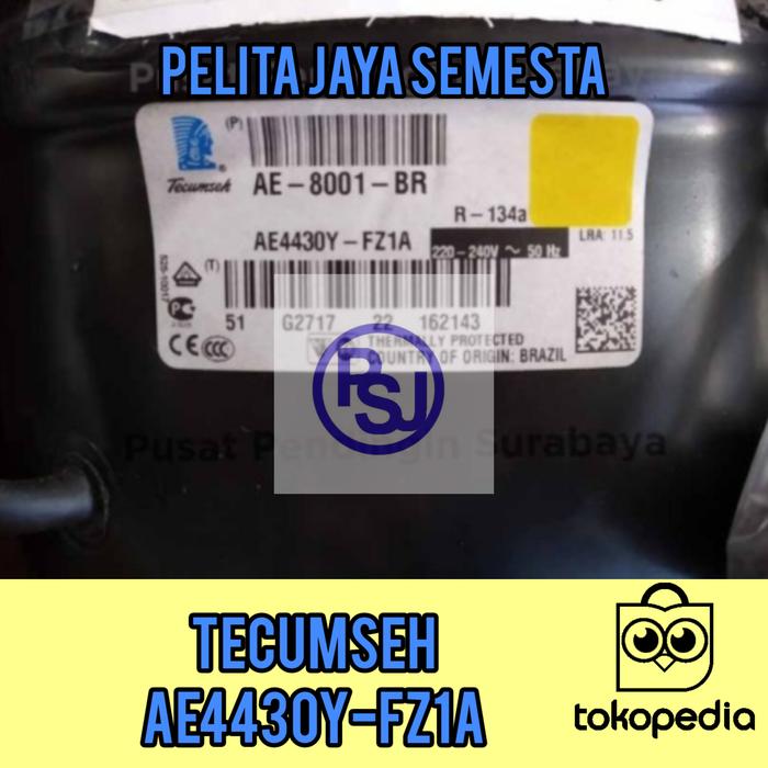Jual Kompresor Tecumseh AE4430Y-FZ1A / Compressor Tecumseh AE4430Y ...