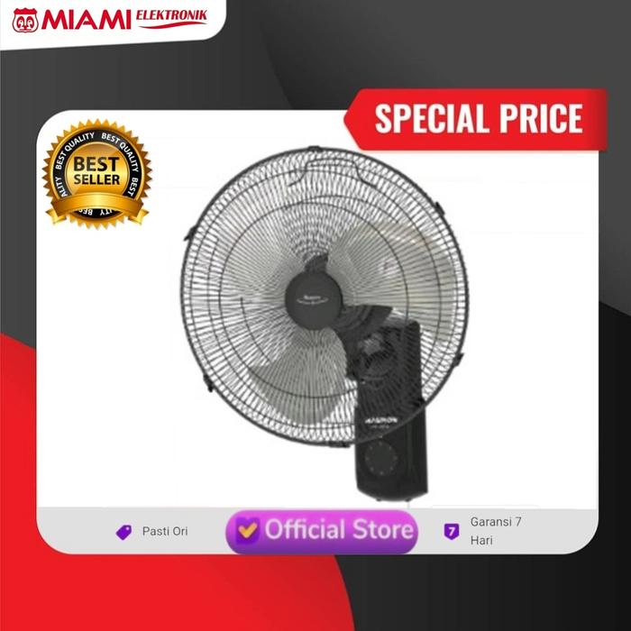 Jual Wall Fan Maspion PW1809W / Kipas Angin Dinding Maspion 18inch Tali ...