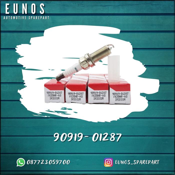 Jual SPARK PLUG BUSI IRIDIUM TOYOTA FK20HR-A8 ASLI ! PN : 90919-01287 ...