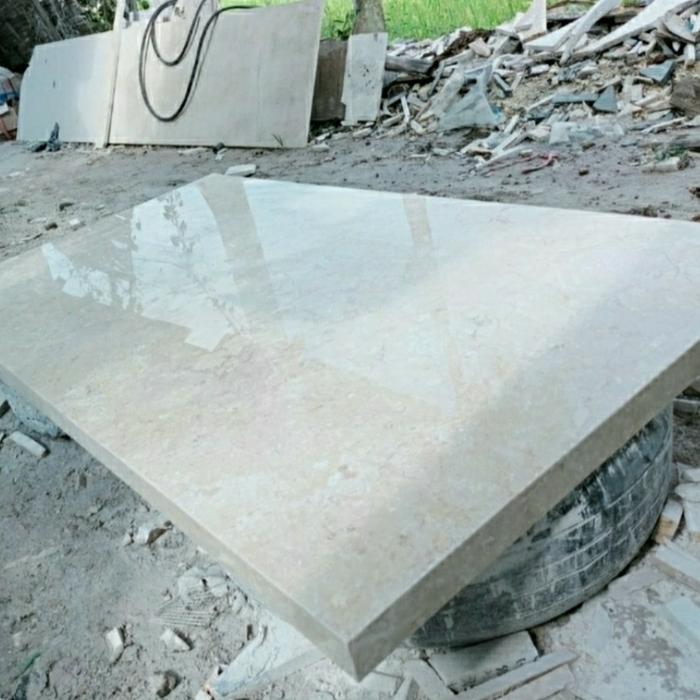 Jual Lembaran Batu Marmer Putih Customise (Ukuran Menyesuaikan ...