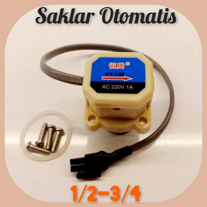 Jual Saklar Otomatis Pompa Air 1/2-3/4 Sparepart Flow Switch Pump ...