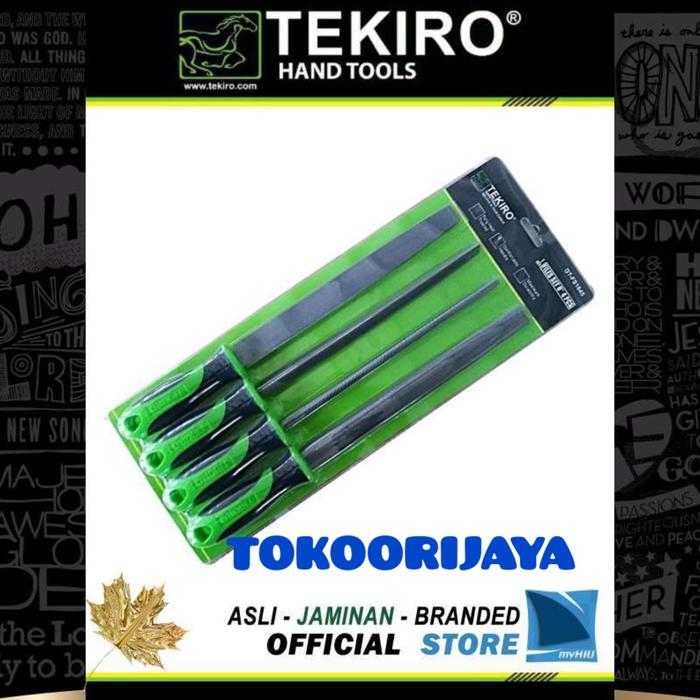 Jual Kikir Besi Set 8 Inchi 200mm 4 Pcs - Kikir Set Untuk Besi 4 Pcs ...