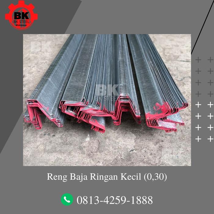 Jual Reng Baja Ringan 30 x 40 (6 meter) Tebal - Kota Makassar - BKSteel ...