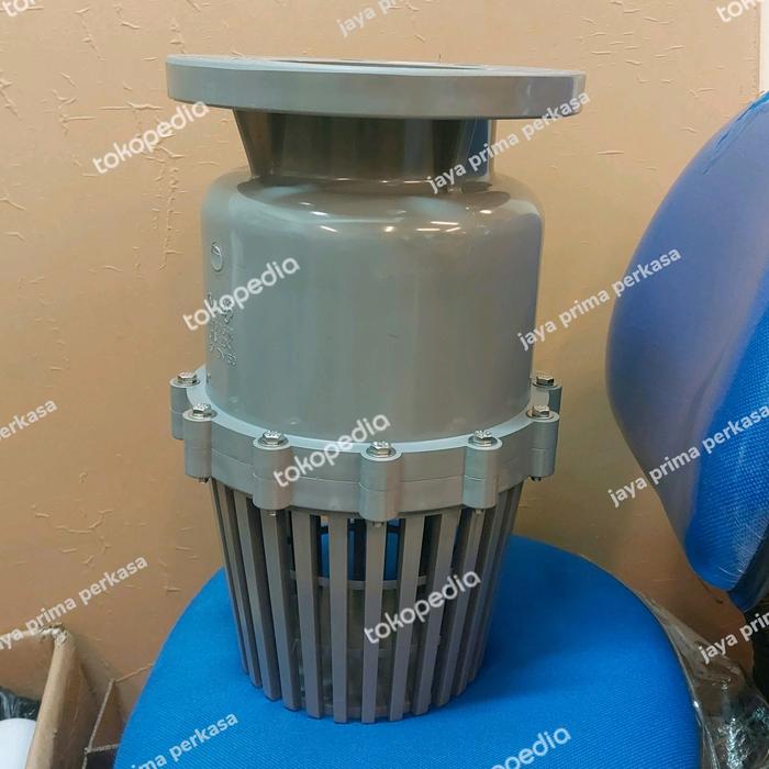 Jual Foot valve pvc flange jis 10k 3" inch / Swing foot valve pvc jis ...