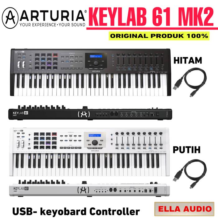 Jual Arturia Keylab 61 Mk2 Usb Keyboard Controller - Jakarta Pusat ...