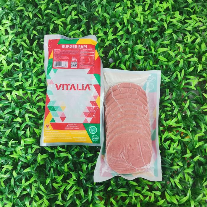 Jual Vitalia Burger Sapi Besar 250 gr - isi 10 pcs - Kota Surabaya ...