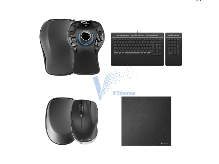 Jual 3D Connexion SpaceMouse Pro - Professional Bundle - Jakarta Barat ...