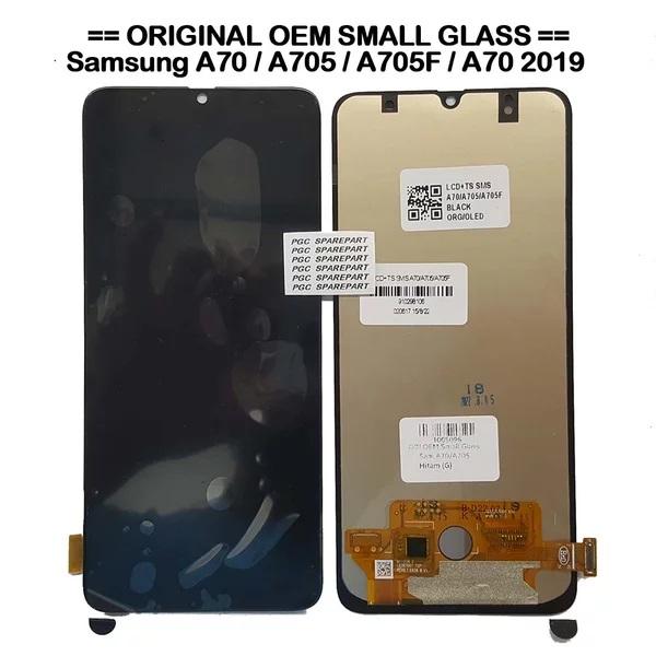 Jual Ori Small Glass Fingerprint LCD Touchscreen Samsung A70 / A705 ...