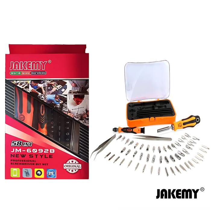 Jual Jakemy Obeng Set JM-6092B 58 in 1 Profesional Screwdriver Set ...