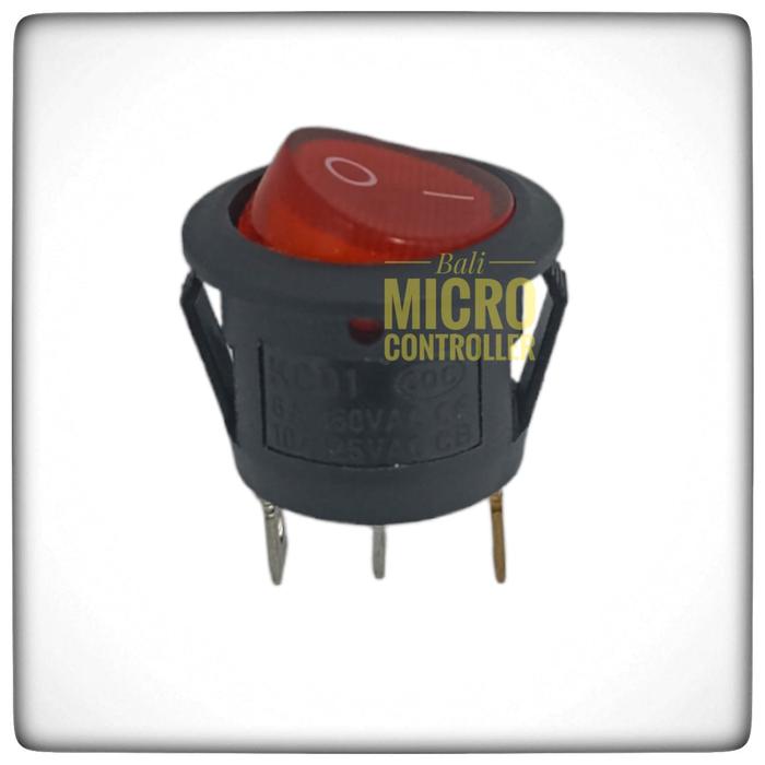 Jual Saklar Bulat 3 Kaki Round Rocker Switch Power - Kota Denpasar ...