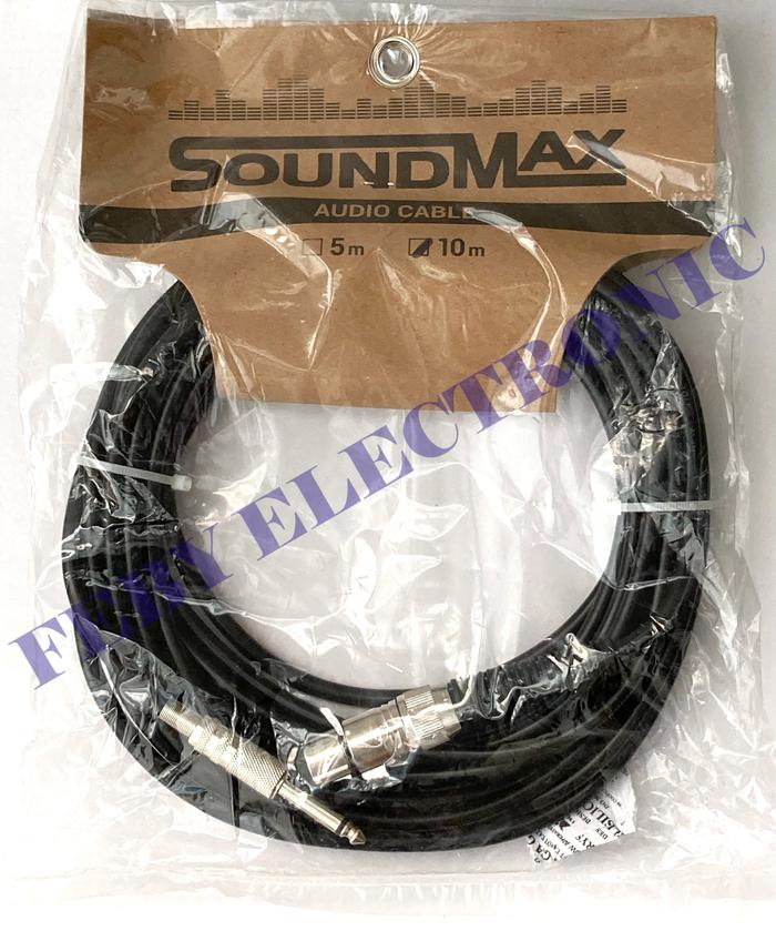 Jual Kabel Mic Audio SOUNDMAX Panjang 10m XLR Female - Akai mono ...
