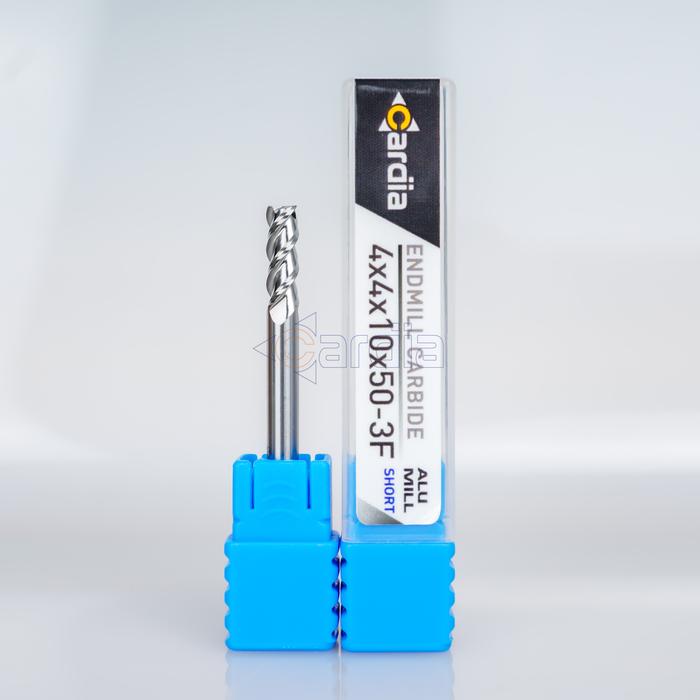 Jual Endmill 4 mm Long 50 | 75 | 100 3 Flute Aluminium End Mill Carbide ...