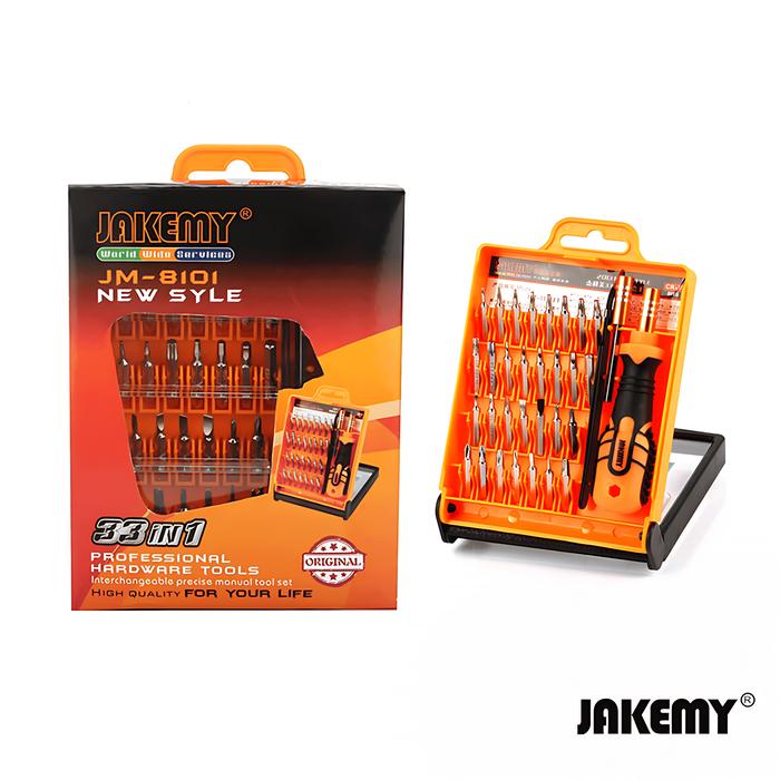 Promo Jakemy JM-8101 33in 1 Multifungsi Screwdriver Set CR-V 50-52 HRC ...
