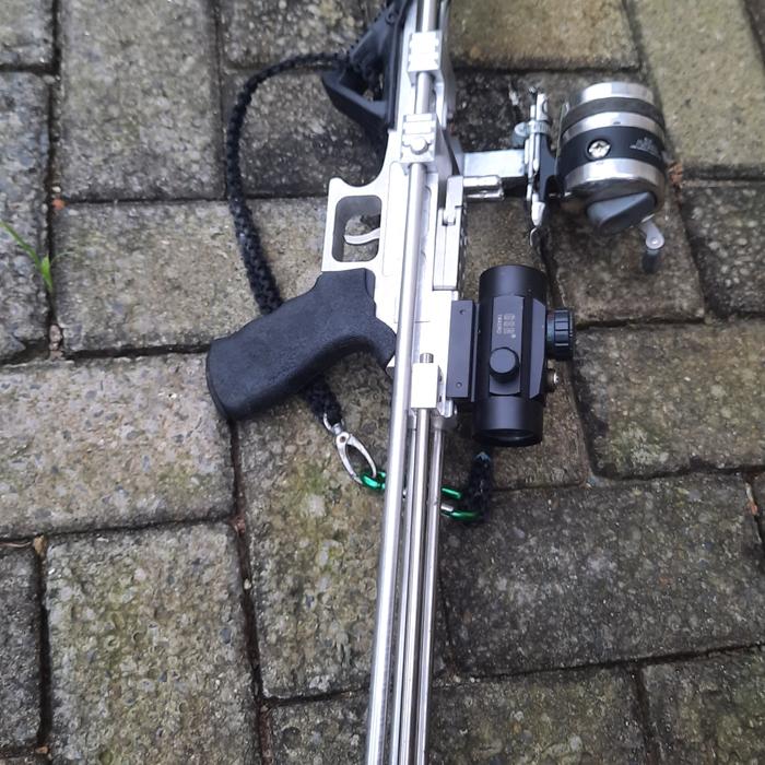 Jual Slingshot Rifle ketapel modern full dural dan stainless - Kab ...