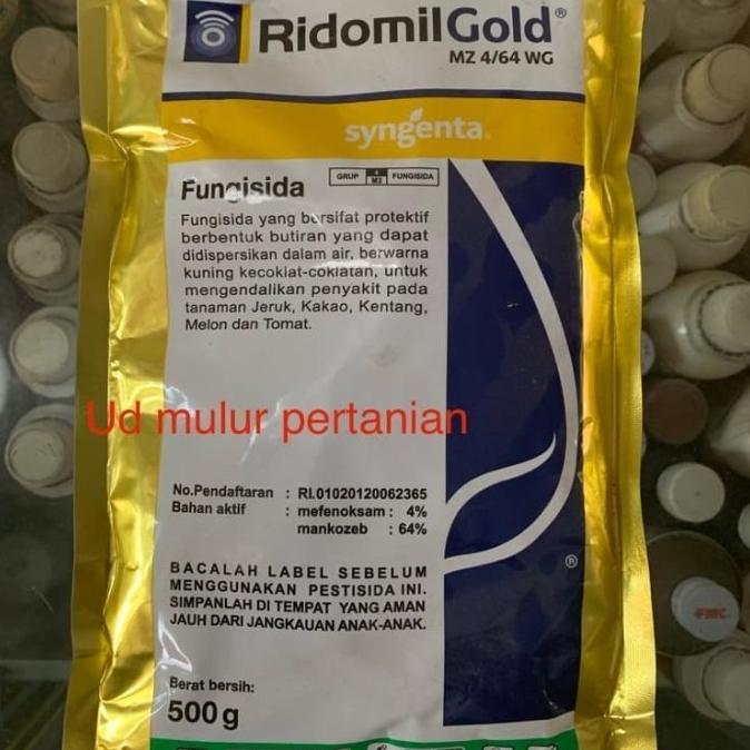 Jual obat jamur fungisida RIDOMIL Gold SYNGENTA 500 gram Z - Kota ...