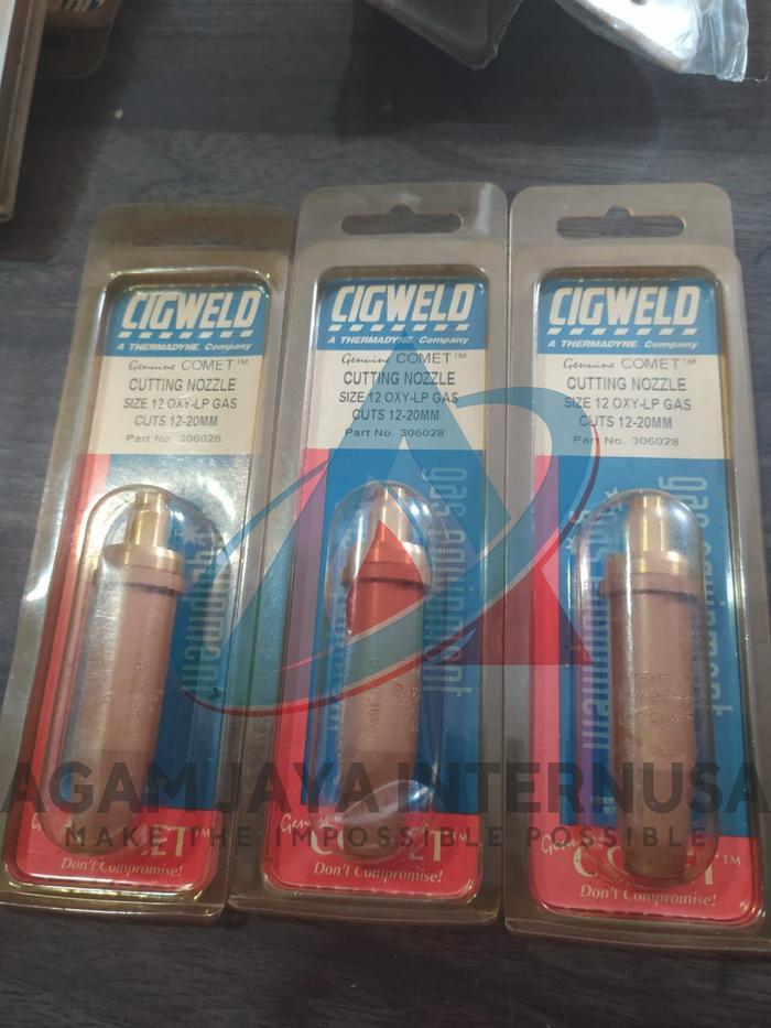 Jual CIWELD, COMET CUTTING NOZZLE, OXY/LPG, TYPE 44, SIZE 8, 306028 ...
