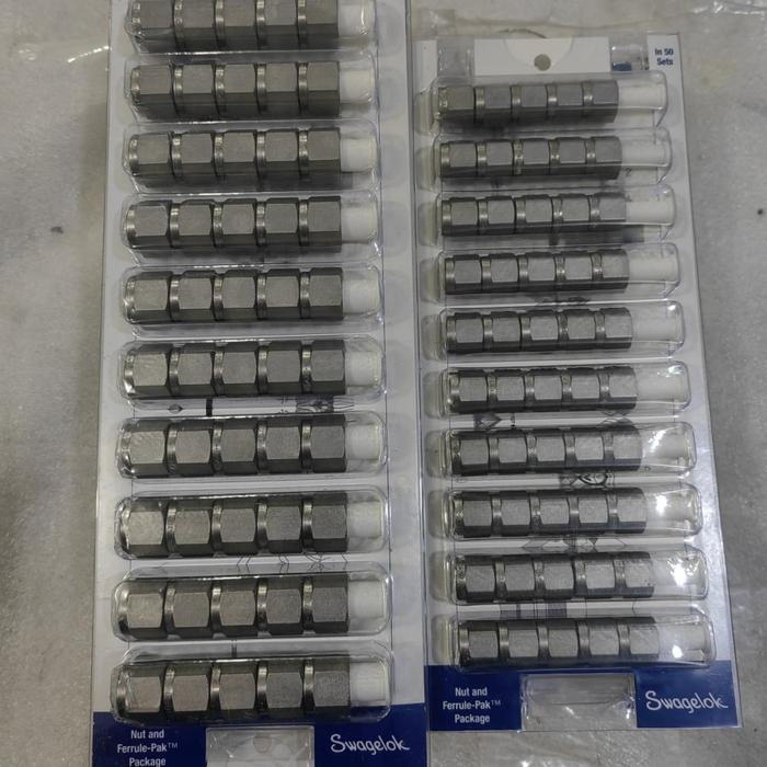 Jual Nut Ferrule Set 1/2" SS316 Swagelok SS-810-NFSET - Jakarta Utara ...