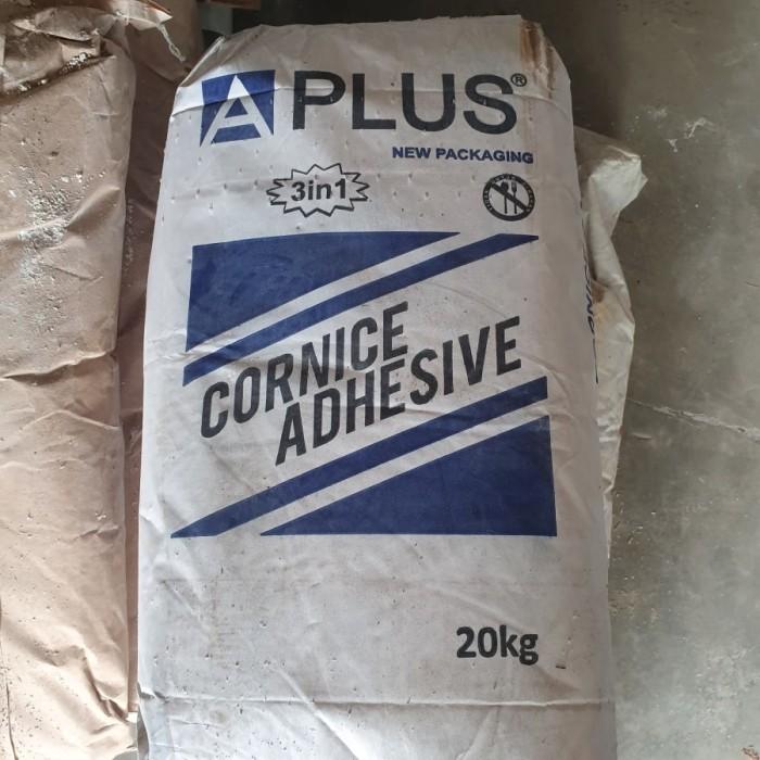 Jual COMPOUND APLUS 20 KG GYPSUM / KOMPON APLUS 20KG/ CORNICE GYPSUM 20 ...