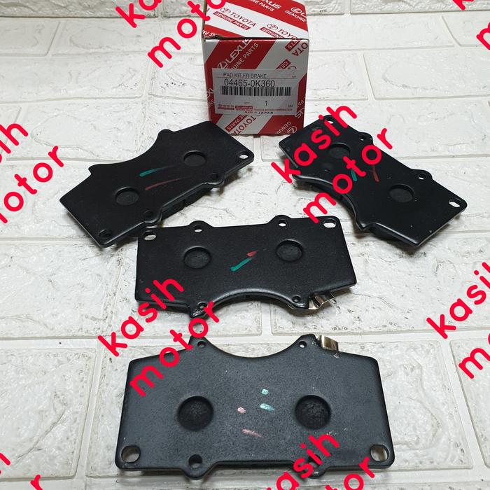 Jual KAMPAS REM DEPAN KANVAS REM DEPAN HILUX REVO DC FORTUNER VRZ ORI ...