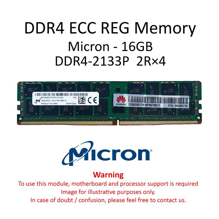 Jual Micron Server Memory RAM DDR4 ECC REG RDIMM 2133P 2400T 2666V ...