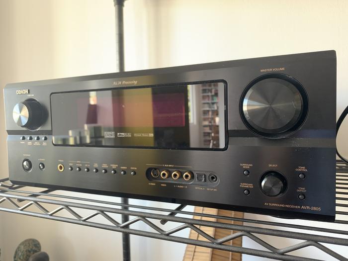 Jual DENON AVR-2805 AV SURROUND RECEIVER (110V USA, MADE IN JAPAN ...