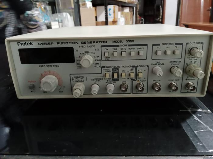 Jual Sweep Function Generator - PROTEK Model G305 - Kota Bekasi - BONA BOAS COOL SHOP | Tokopedia
