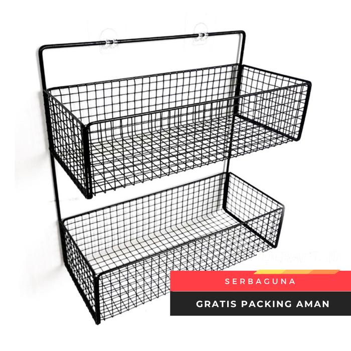 Jual Rak Korean Aesthetic Organizer Tempel Dinding Kamar Mandi ...