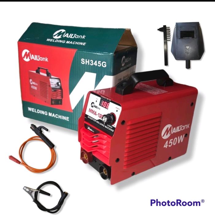 Jual Mesin las mailtank mma120 450watt super awet inverter welding ...