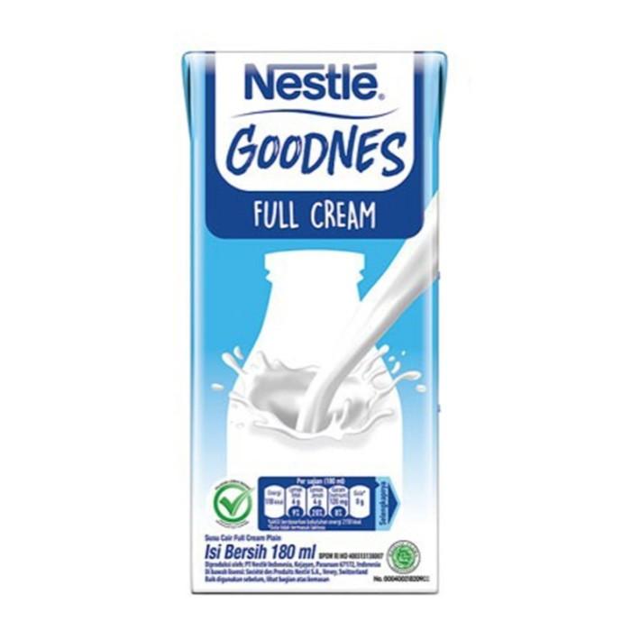 Jual Nestle Goodnes Susu UHT Full Cream 180 ml - Jakarta Selatan ...