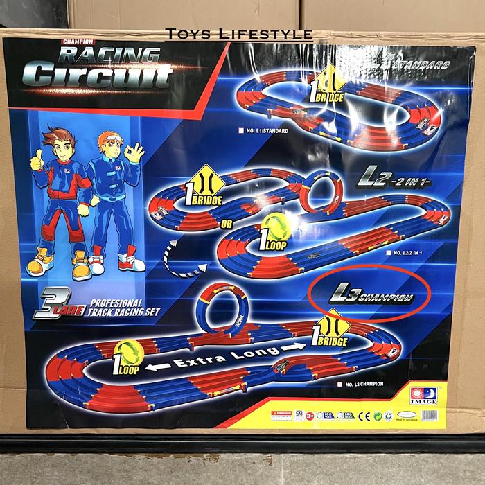 Jual Track Sirkuit Tamiya Racing Mini 4WD 3 Jalur Besar L1 L2 L3 (IMAGE ...