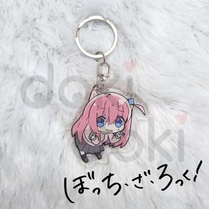 Jual DOKI DOKI KEYCHAIN ANIME BOCCHI THE ROCK! TRANSPARAN - RYO SAN ...