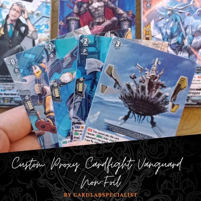 Jual New Cardlab Custom Proxy Cardfight Vanguard V Series Jp Eng - Kota ...
