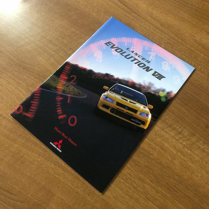 Jual Mitsubishi Lancer Evolution VII 7 - JDM Catalog Brochure - Brosur ...