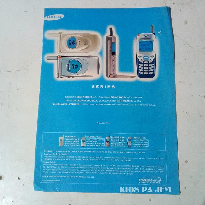 Jual Iklan cetak judul handphone samsung SGH series - Kab. Bandung ...
