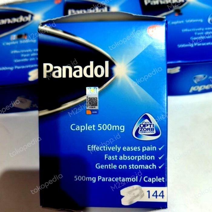 Jual panadol paracetamol 500mg panadol easy to swallow per strip ...