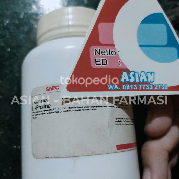 Jual L Proline - Prolin - Standar Sigma Aldrich - ecer 100 mg - Kota ...