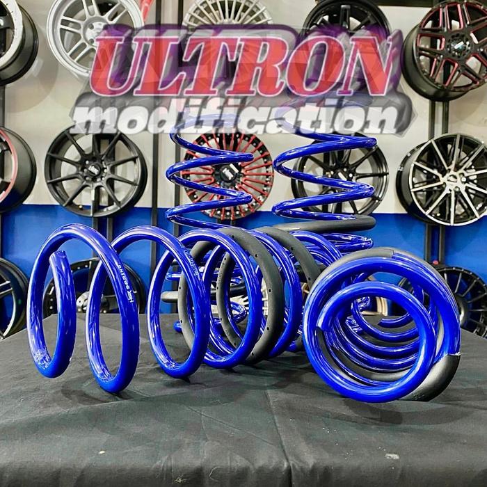 Jual LOWERING KIT HSR BLUE TOYOTA FORTUNER 2008-2020 per ceper/springs ...