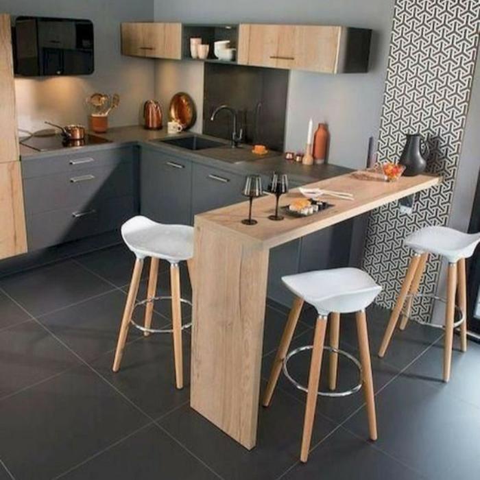 Jual meja bar kayu / mini pantry - Kota Bandung - Project Roemahan ...