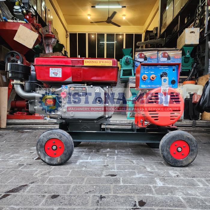 Jual MESIN LAS SOLAR WELDER GENERATOR SHINDAIWA 300A COMPLETE MESIN ...