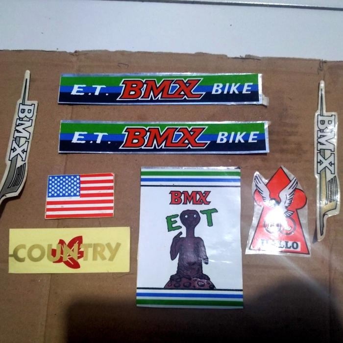 Jual Stiker Decal Sepeda E.T. BMX BIKE - Kab. Tasikmalaya - TOKO MANG ...