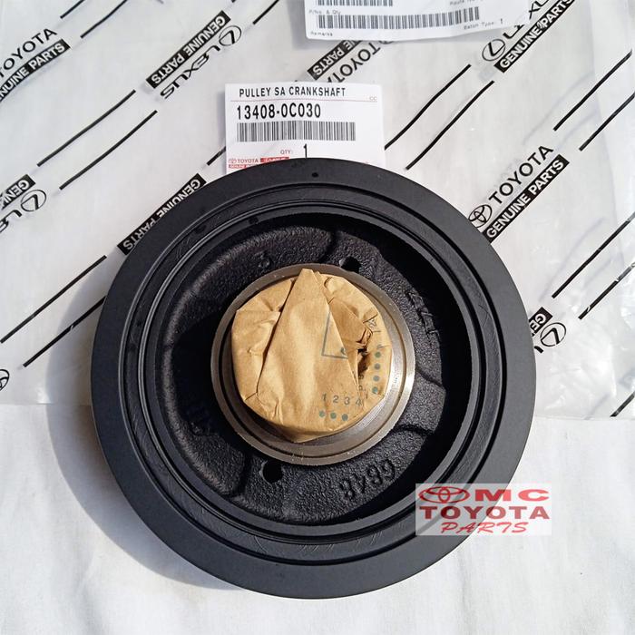 Jual Pulley Poly Kruk As Crankshaft Innova Fortuner Hilux Hiace 13408 ...