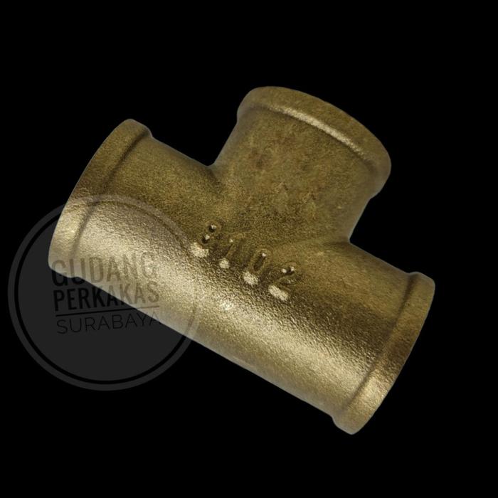 Jual NAPLE T FEMALE TEE PIPA ADAPTER PIPA DRAT DALAM SAMBUNGAN PIPA CAB ...
