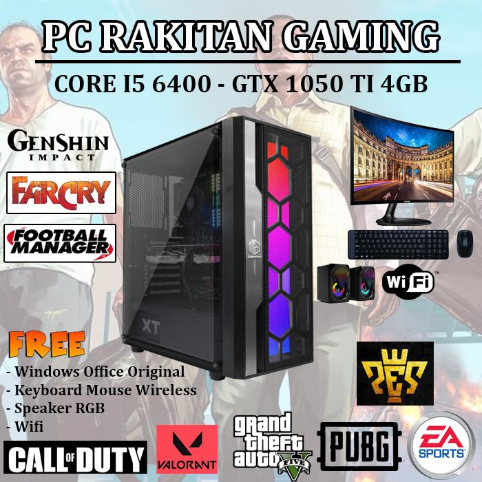 Jual PC Komputer Gaming Desain | Core i5 | RAM 16GB | RX 550 | SSD ...
