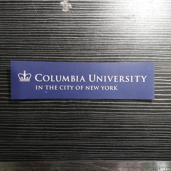 Jual Sticker Kampus Columbia University in The City of New York - Kota ...