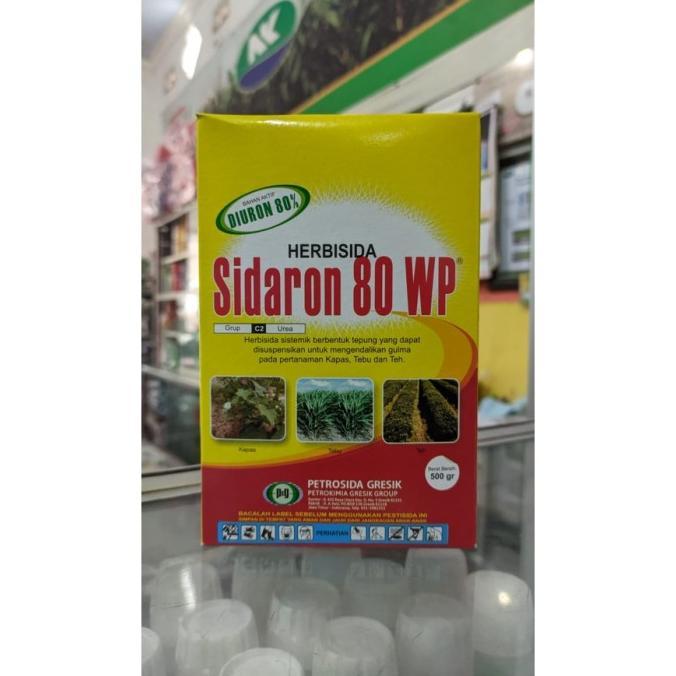 Jual Herbisida Racun Pembasmi Rumput Obat Rumput Sidaron 80 WP 500 Gram ...