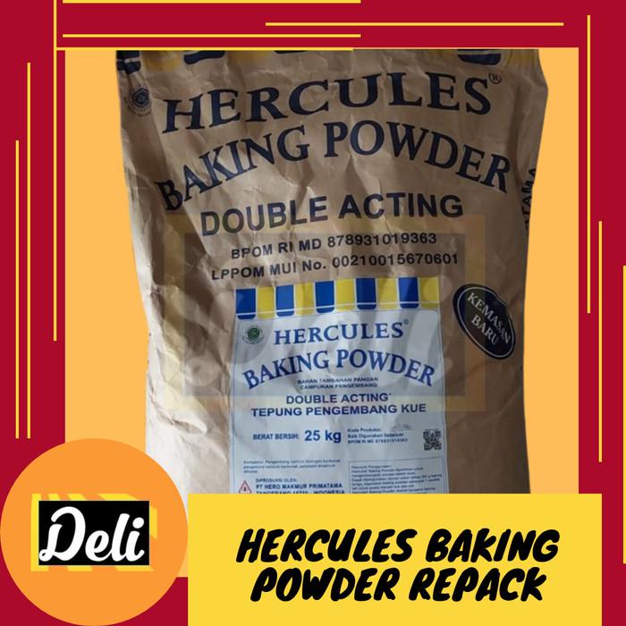 Jual Hercules Baking Powder Double Acting Repack 1kg/Hercules Baking ...