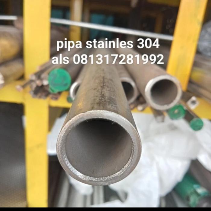 Jual pipa stainles 304 dia 1 inchi sch 40 x 1000mm / od 33.3 tbl 3.4 semles - Jakarta Utara ...