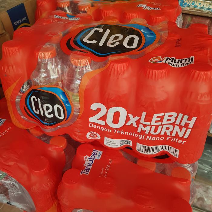Jual Air Mineral Kemasan CLEO 220 ml isi 24 pcs - Kota Bandung ...