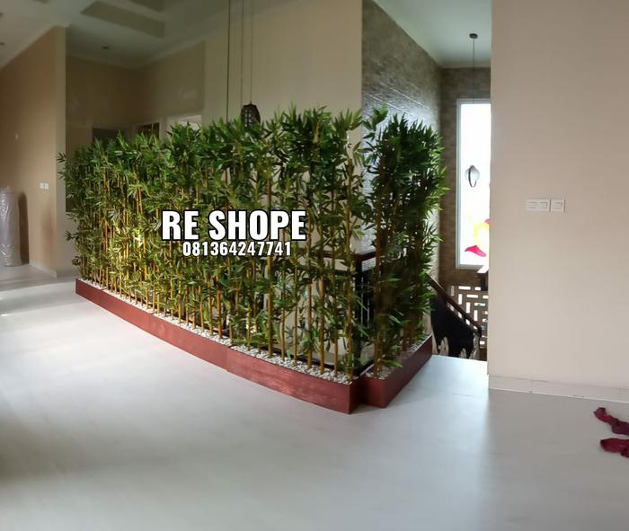Jual Partisi Bambu Pohon Hias Plastik Tinggi 1,5 M - tembaga batu - Kab ...
